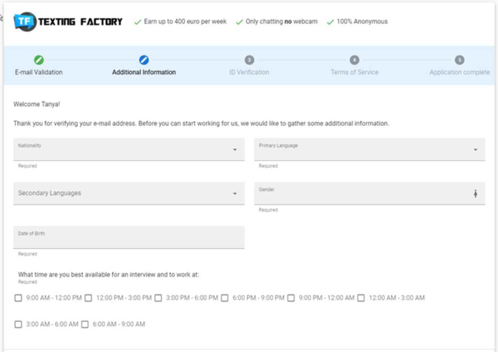 Texting Factory: ¿una empresa legítima de $ 300 por semana o una GRAN ...